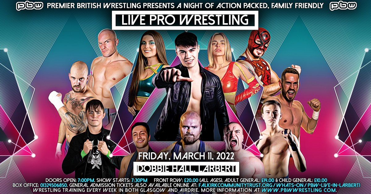 Live Pro Wrestling - Dobbie Hall