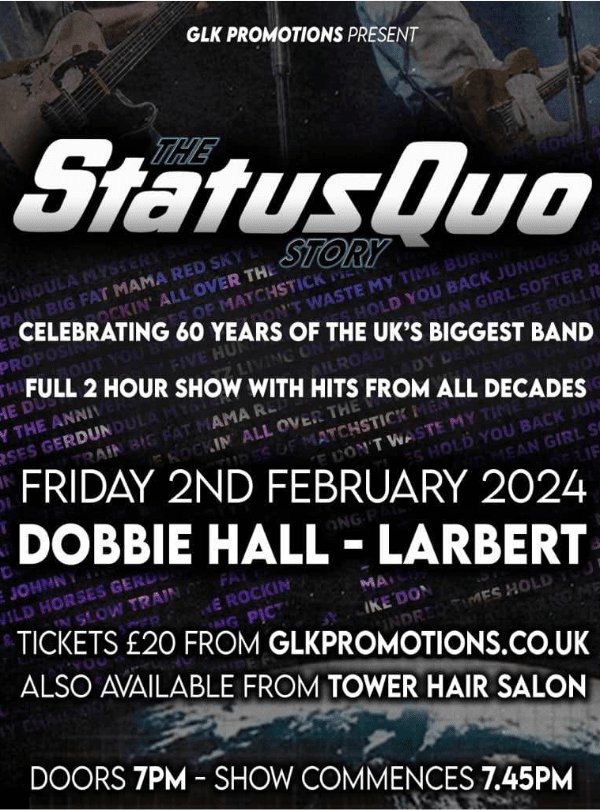 The Status Quo Story - Dobbie Hall
