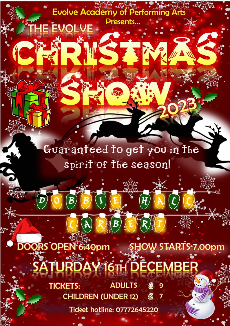 Evolve Academy of Performing Arts Christmas Show - Dobbie Hall
