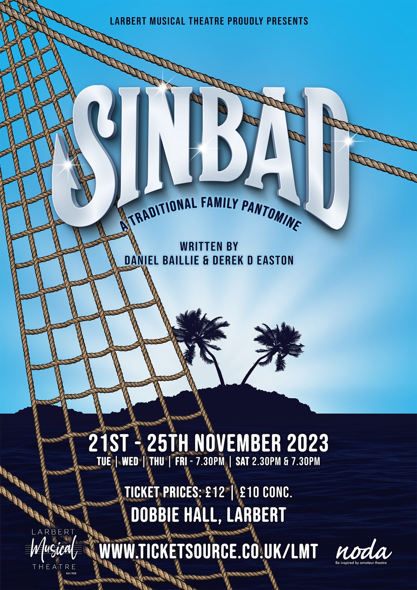 Sinbad Pantomime - Dobbie Hall